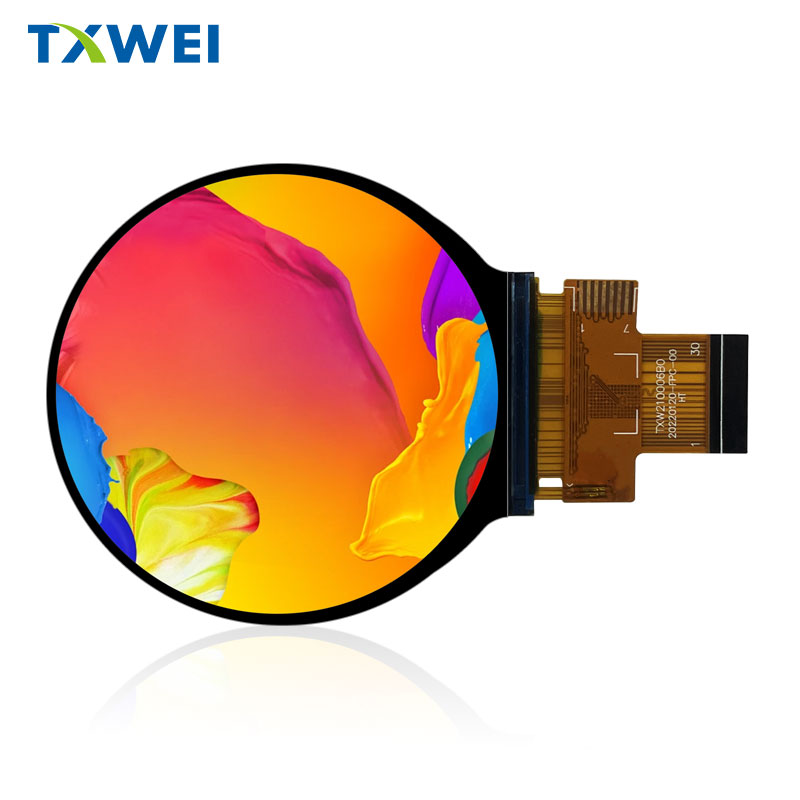 2.1 inch circular full-color TFT LCD display screen - 深圳市天显威科技有限公司