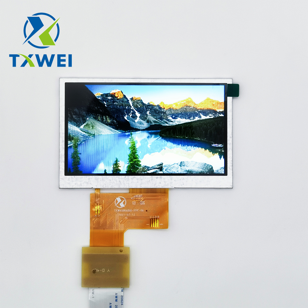 4.3寸液晶屏480 * 272 IPS工控显示屏 医疗显示屏 高亮显示屏 - 深圳市天显威科技有限公司