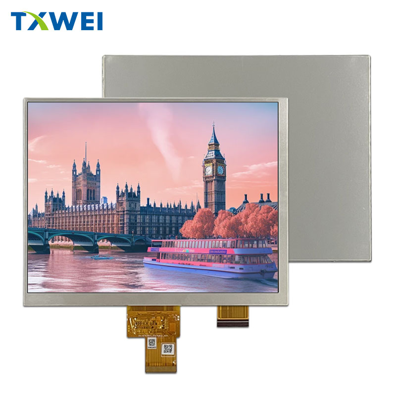 8-inch IPS full-color TFT LCD screen with high brightness display of ...